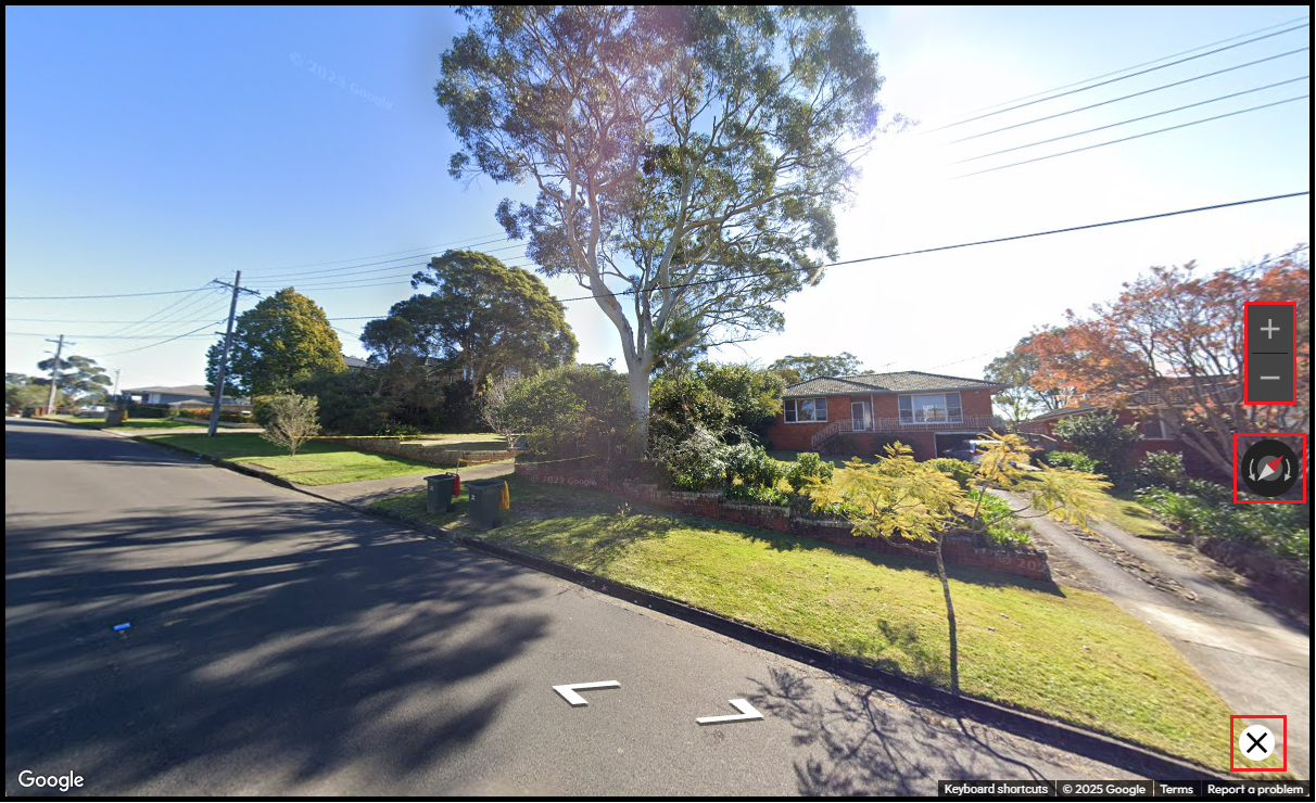 How to Access Bird Eye & Google Street Views