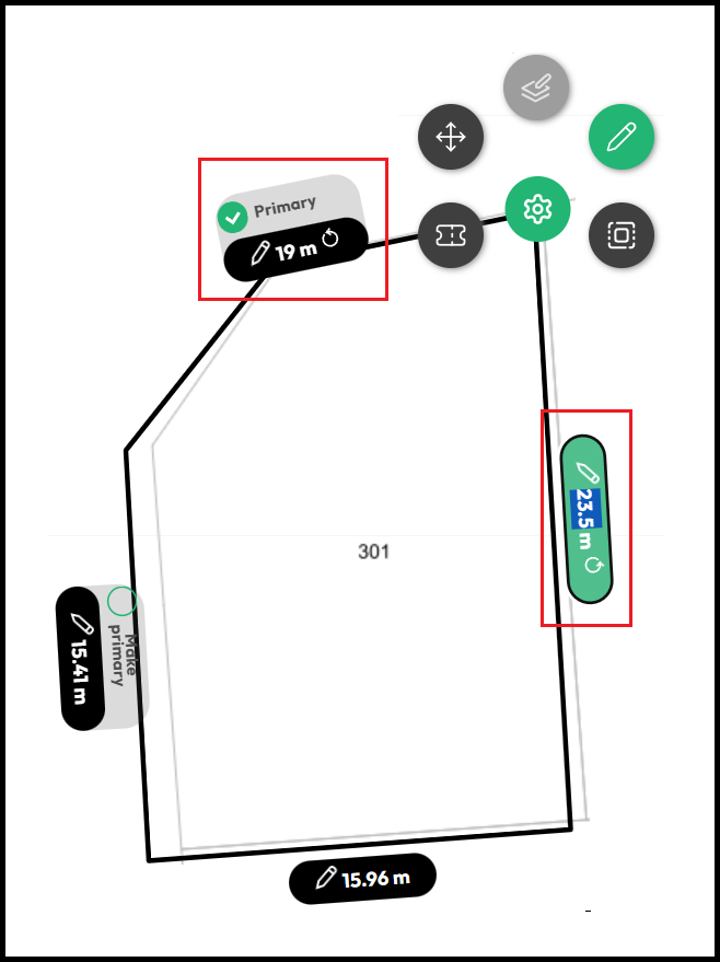 How to Edit the Lot Boundary / Measurements