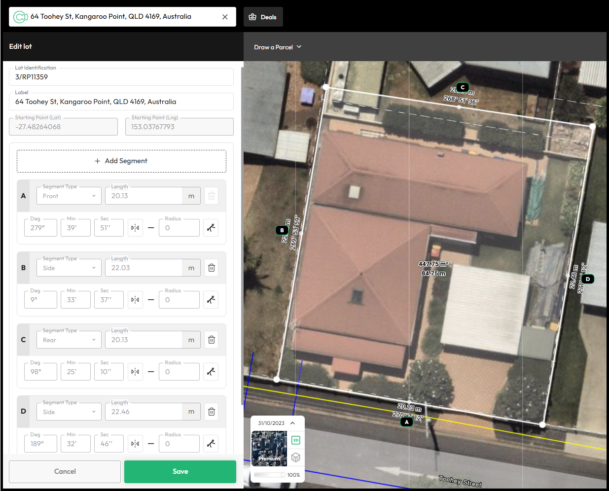 How to Use Draw a Parcel